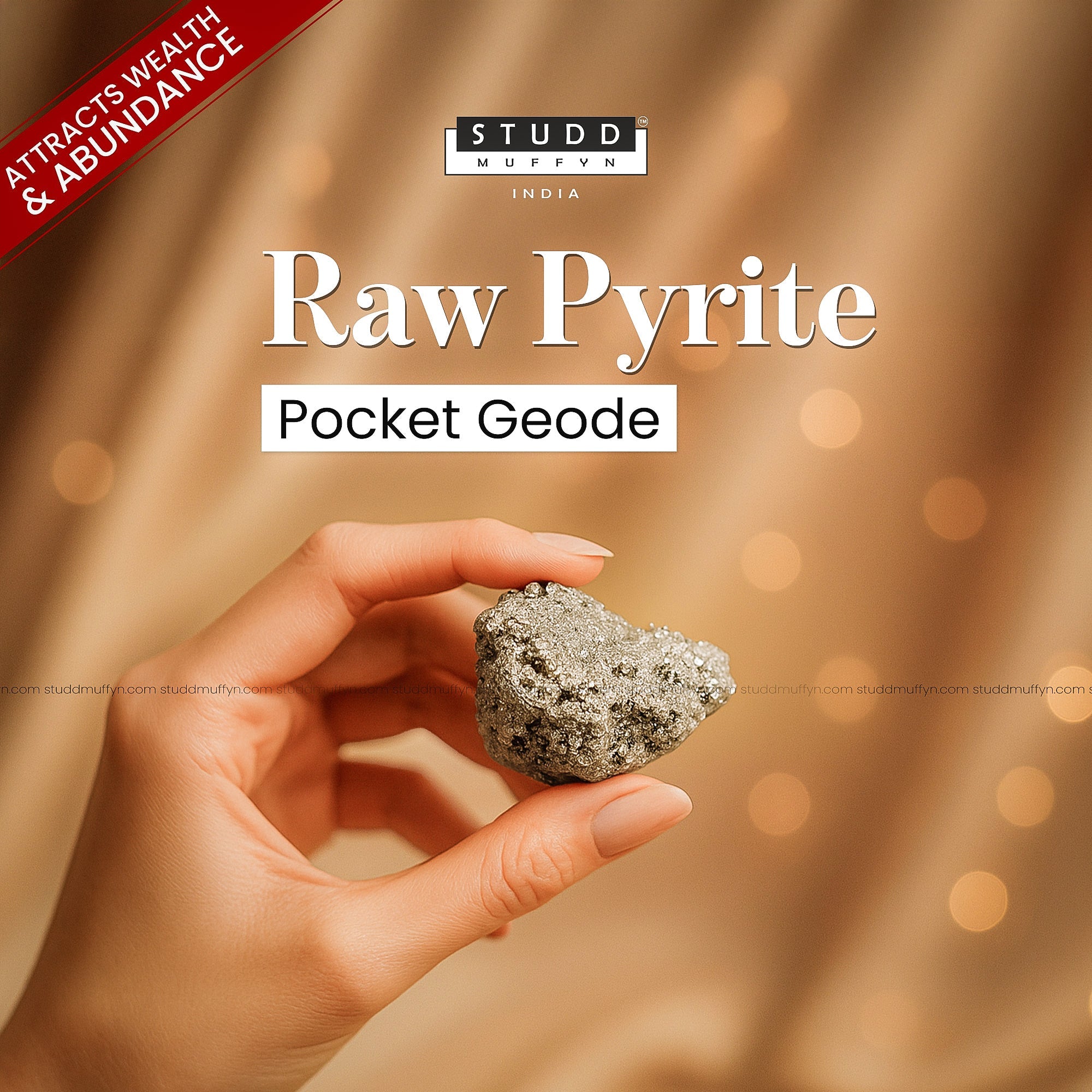 Raw Pyrite Pocket Geode – studdmuffynlife