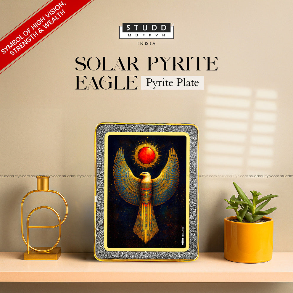 Solar Pyrite Eagle [Rectangle Plate] – studdmuffynlife